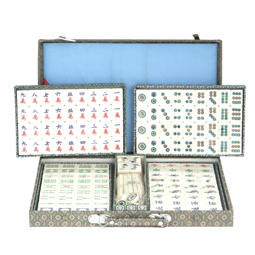 Ox-bone Bamboo Hand-crafted Mahjong Set – Glocal Mahjong
