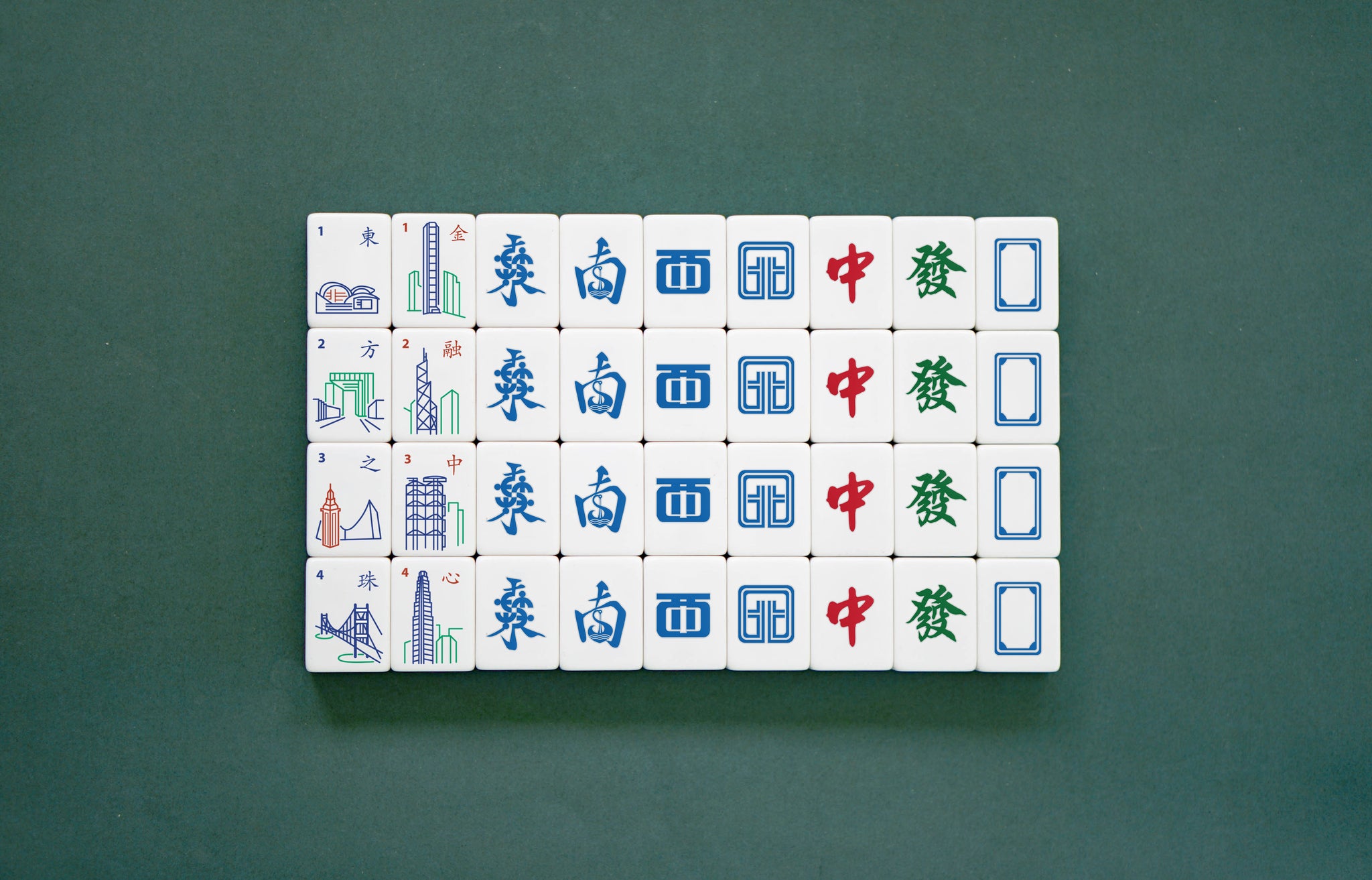 Hong Kong Thematic Mahjong Set – Glocal Mahjong