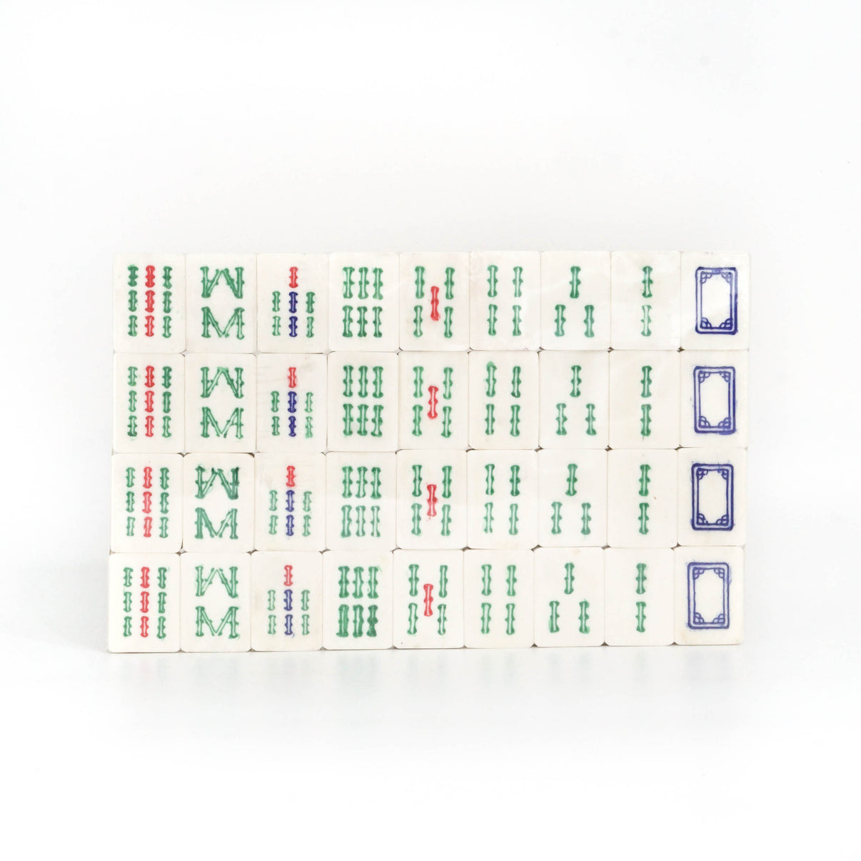 Ox-bone Bamboo Hand-crafted Mahjong Set – Glocal Mahjong