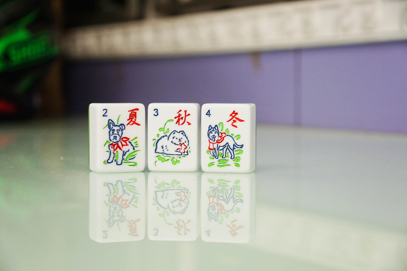 Mahjong Tile Coloring Workshop in Hong Kong – Glocal Mahjong