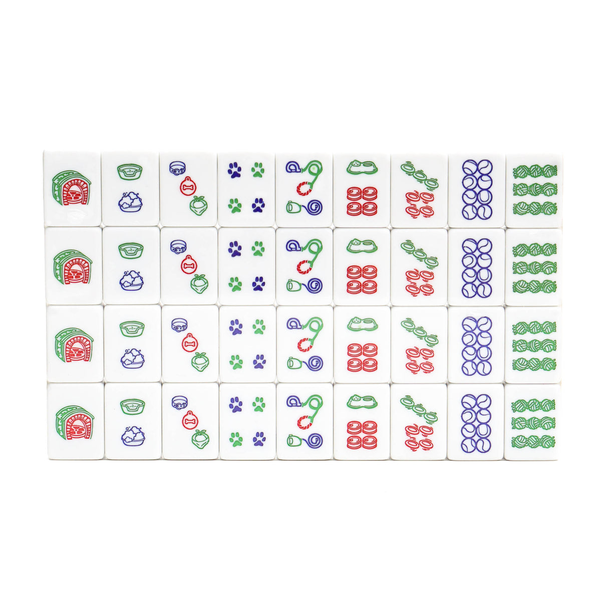 Doggie Mahjong Set – Glocal Mahjong