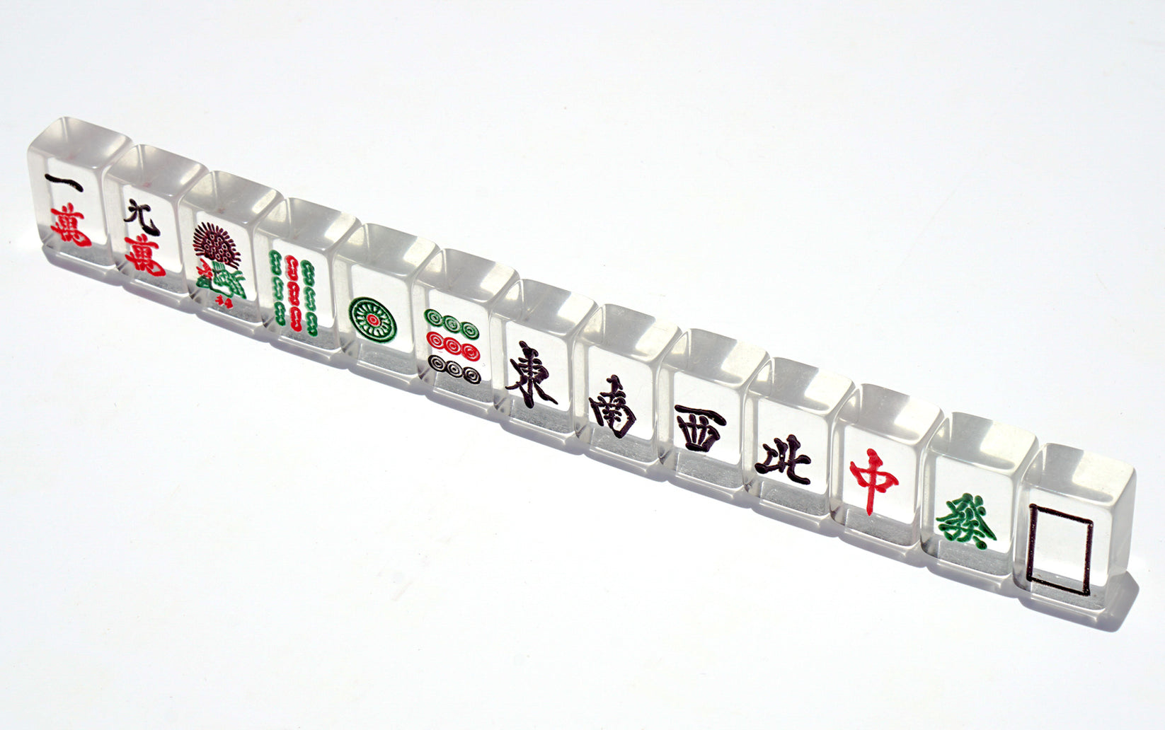 Transparent Japanese Mahjong Set – Glocal Mahjong